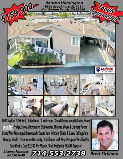 Rancho Huntington Mobile Home Estates Mobile Home Park in Huntington ...