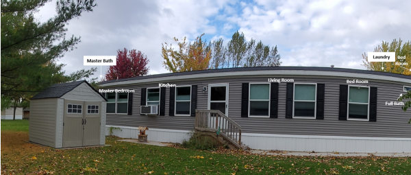 2018 Mid Country Mobile Home For Sale | 888 E Shady Ln #245 Neenah, WI