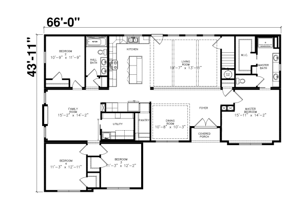 New Image Homes Grandview LV Floor Plan | MHVillage