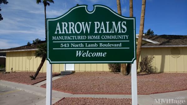 Arrow Palms MHP Mobile Home Park in Las Vegas, NV | MHVillage