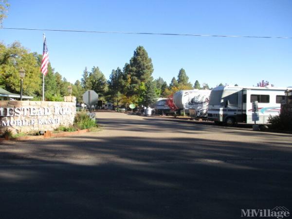 Homestead Mobile Home Park Mobile Home Park in Lakeside, AZ | MHVillage