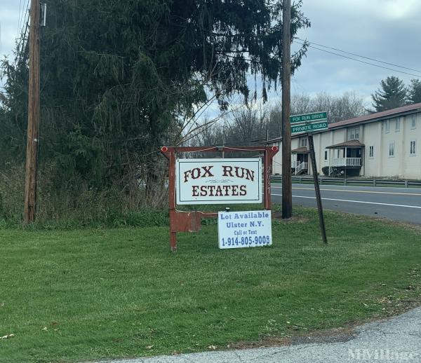 Fox Run Estates Mobile Home Park in Modena, NY | MHVillage